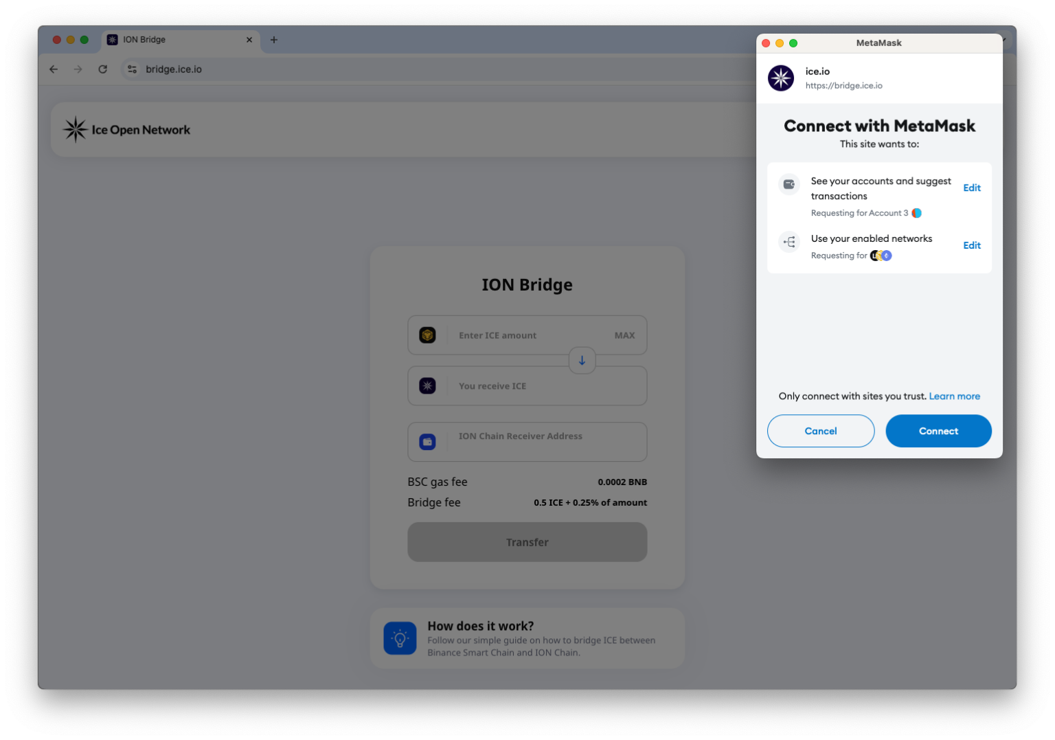 How to Bridge Your Tokens to the ION Blockchain
