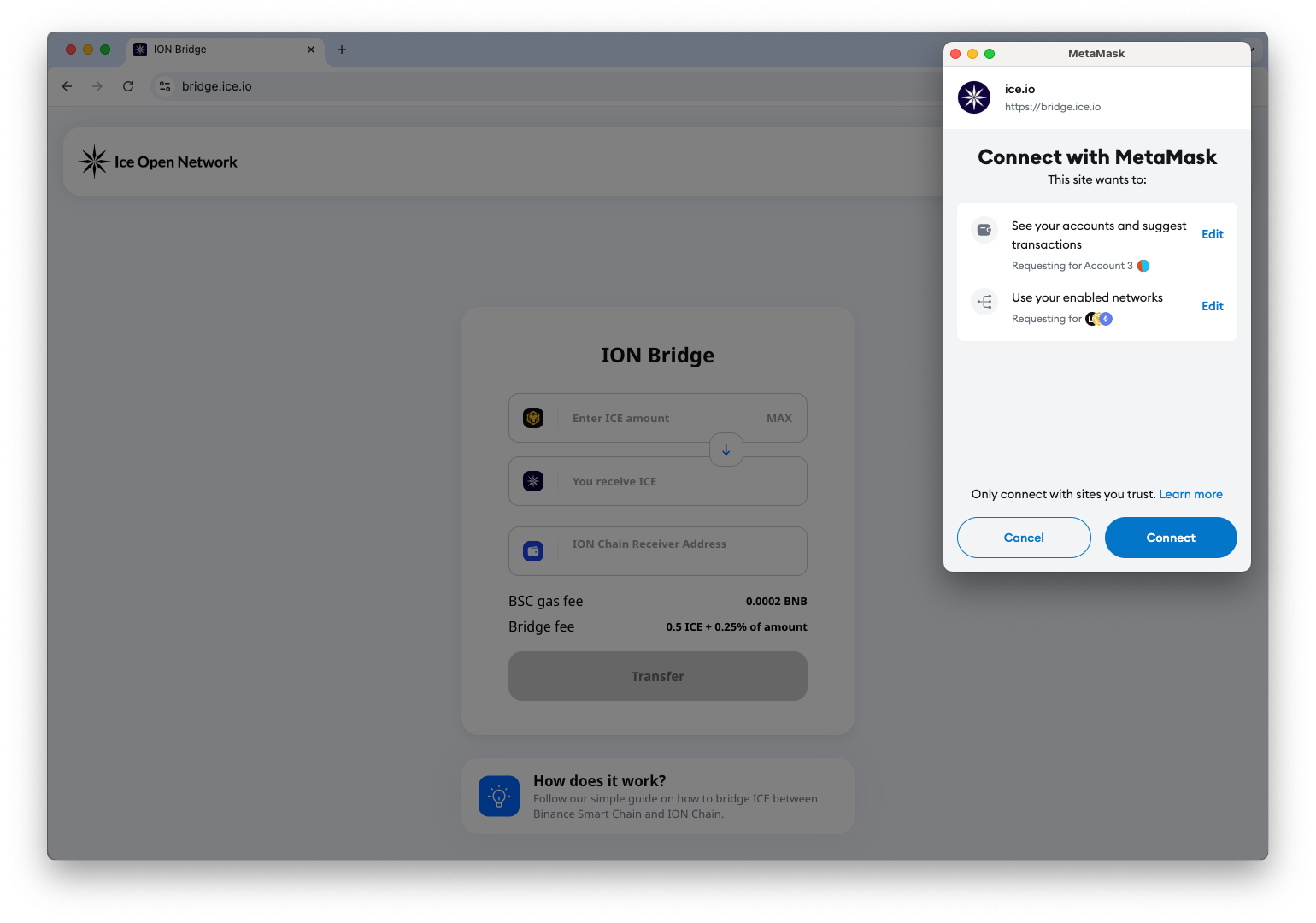 How to Bridge Your Tokens to the ION Blockchain