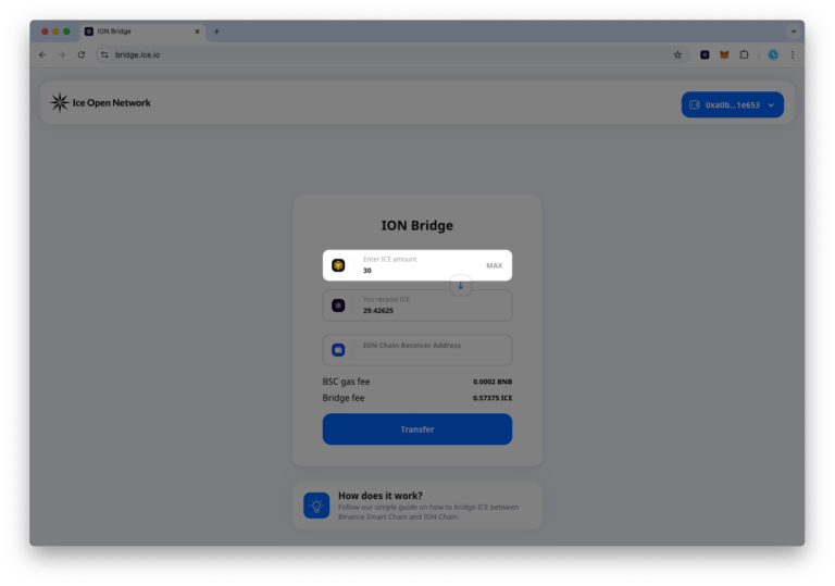 How to Bridge Your Tokens to the ION Blockchain