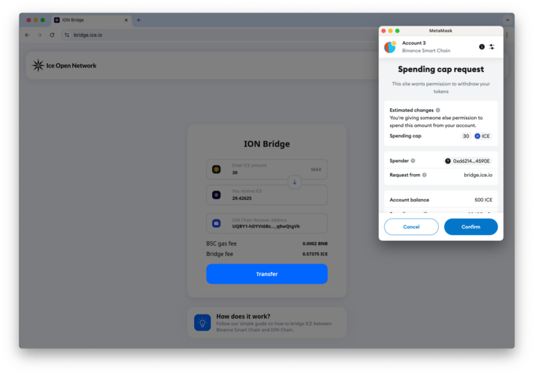 How to Bridge Your Tokens to the ION Blockchain