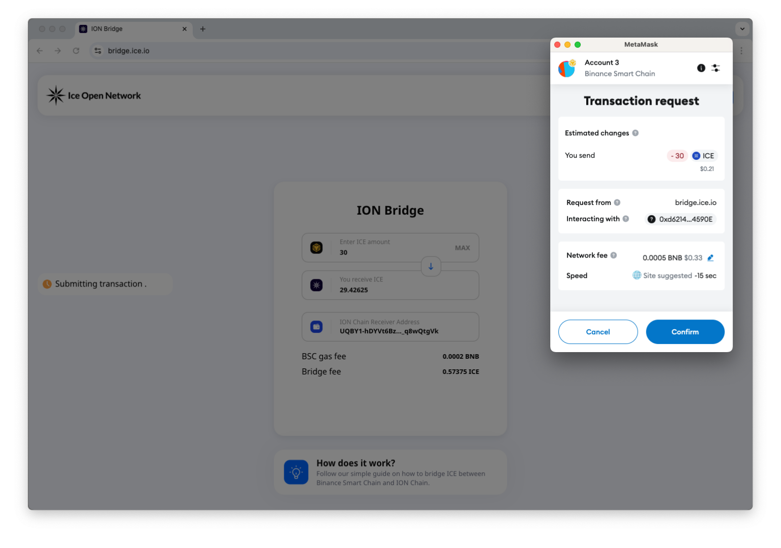 How to Bridge Your Tokens to the ION Blockchain