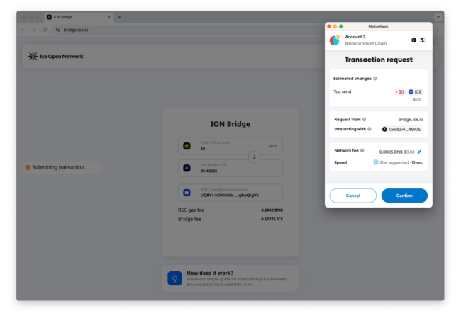 How to Bridge Your Tokens to the ION Blockchain