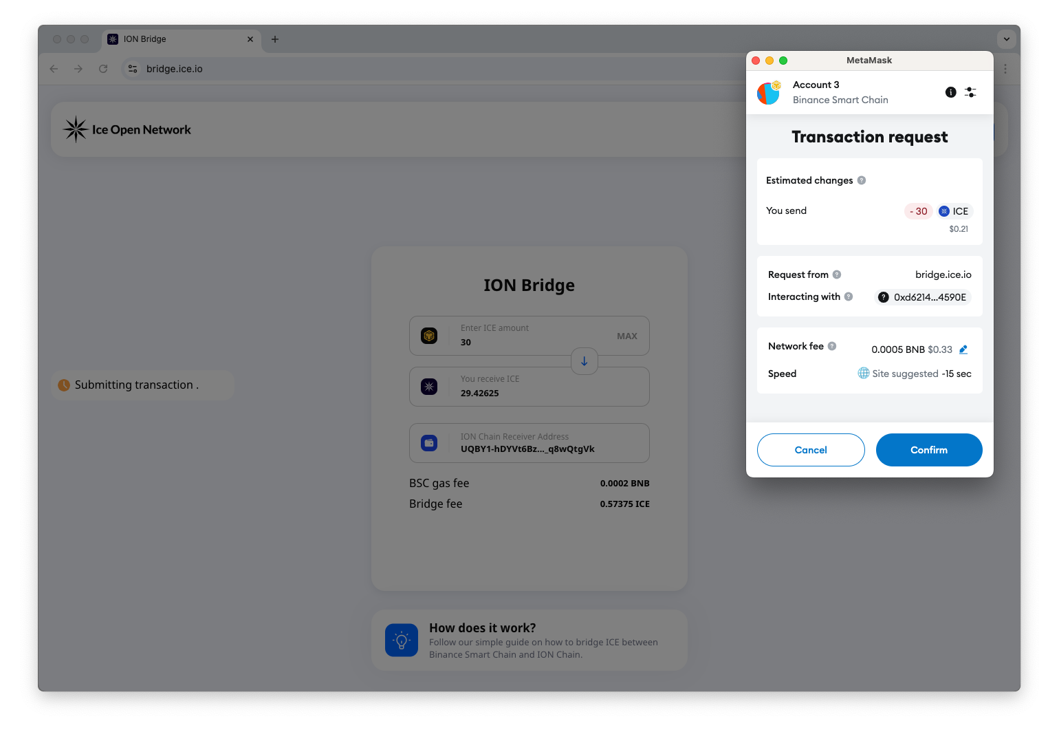How to Bridge Your Tokens to the ION Blockchain