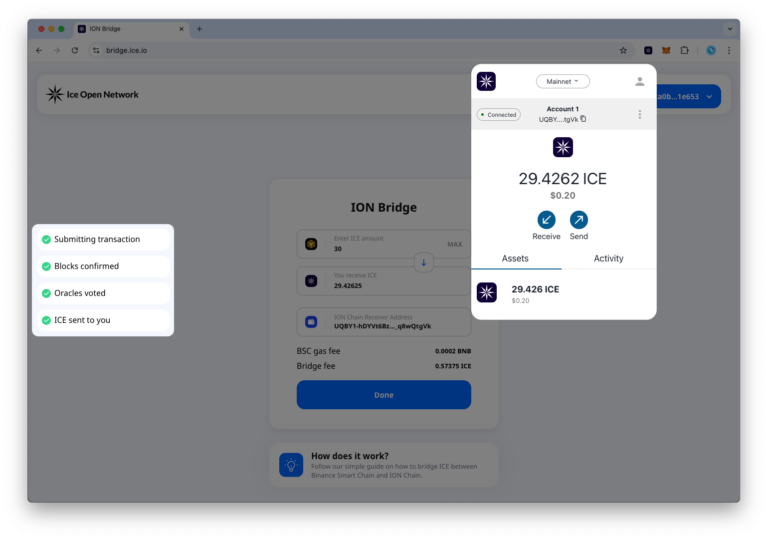 How to Bridge Your Tokens to the ION Blockchain